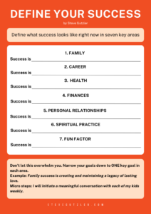 The Best Time to Define Your Success is NOW - Steve Gutzler